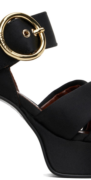 See by Chloé - Black Lyna Heeled Sandals