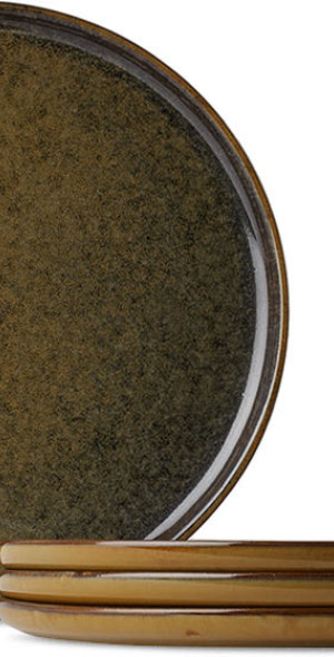 Serax - Four-Pack Grey & Beige Surface Large Plates