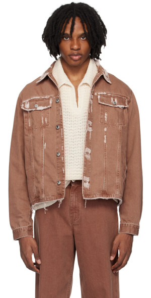 Séfr - Pink Benico Denim Jacket