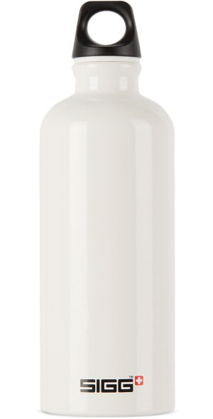 SIGG - White Aluminum Traveller Classic Bottle, 600 mL