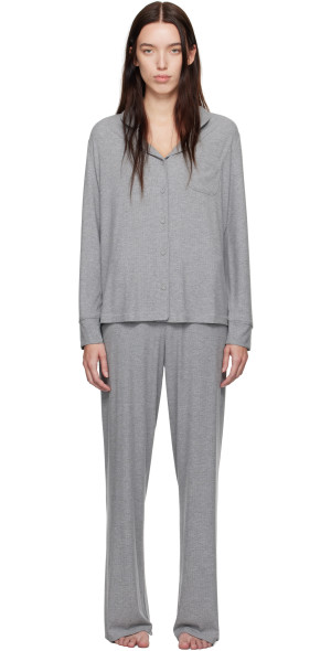 SKIMS - Gray Soft Lounge Pyjama Set