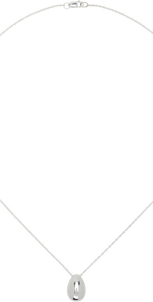 Sophie Buhai - Silver Tiny Egg Pendant Necklace