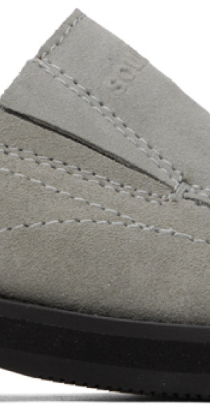 Soulland - Gray Maja Suede Mules