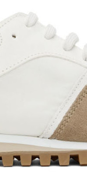 Spalwart - Taupe & White Marathon Trail Low (WHBS) Sneakers