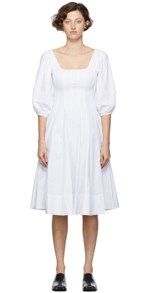 Staud - White Swell Dress