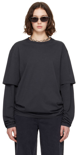 Still Kelly - Black Layered 'Winner' T-shirt