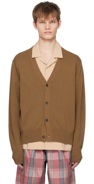 Studio Nicholson - Brown Ceilo Cardigan