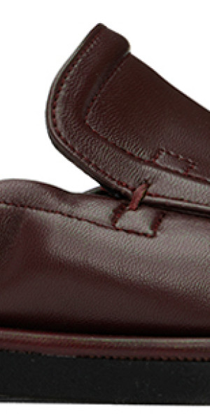 Studio Nicholson - Burgundy Donovan Loafers