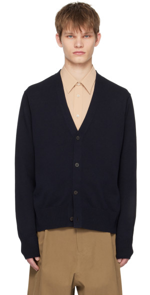 Studio Nicholson - Navy Ceilo Cardigan