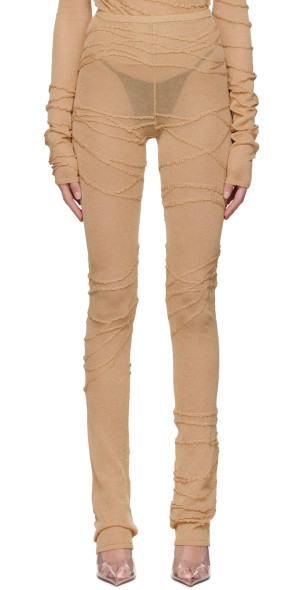 SUBSURFACE - SSENSE Exclusive Tan Death of Cleopatra Leggings