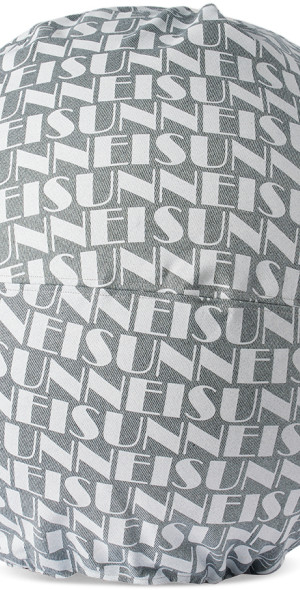 SUNNEI - SSENSE Exclusive Gray & White Almost Swiss Ball