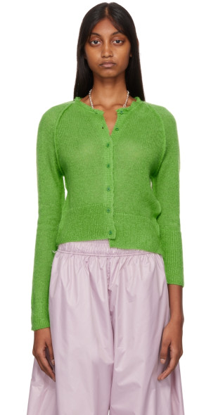 Talia Byre - Green Knit Cardigan