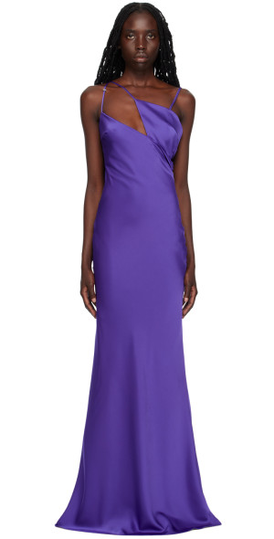 The Attico - Purple Melva Maxi Dress