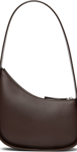 The Row - Brown Half Moon Bag