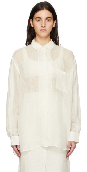 The Row - White Brant Shirt