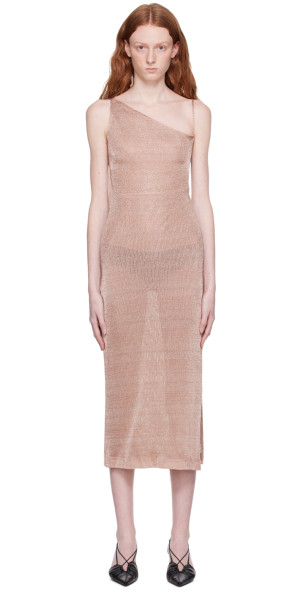 THIRD FORM - Pink Heavy Metal Midi Dress