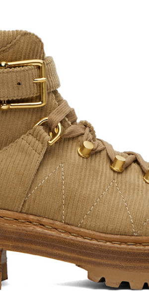 Thom Browne - Tan Hiking Boots