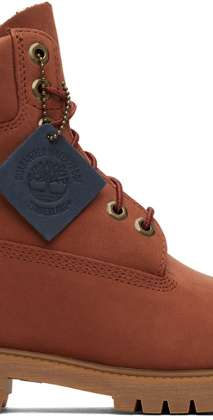 Timberland - Red Heritage 6-Inch Lace-Up Boots