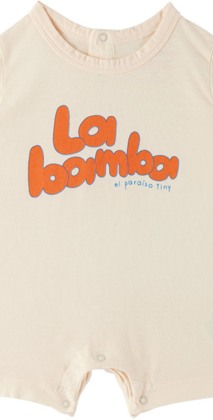 TINYCOTTONS - Baby Off-White 'La Bamba' Bodysuit