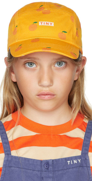 TINYCOTTONS - Kids Yellow Oranges Cap