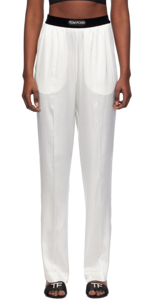 TOM FORD - White Relaxed-Fit Lounge Pants