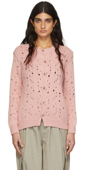 Trunk Project - Pink Cotton Cardigan