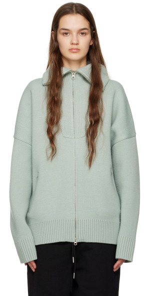 Trunk Project - SSENSE Exclusive Green Sailor Collar Sweater