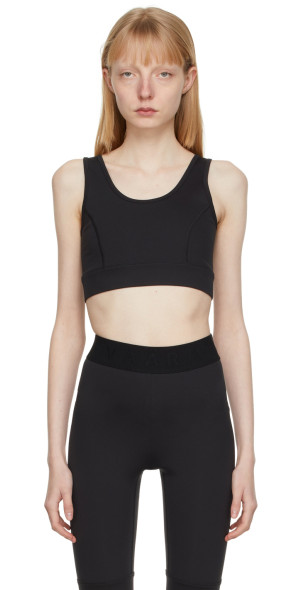 VAARA - Black Keyhole Back Sport Bra