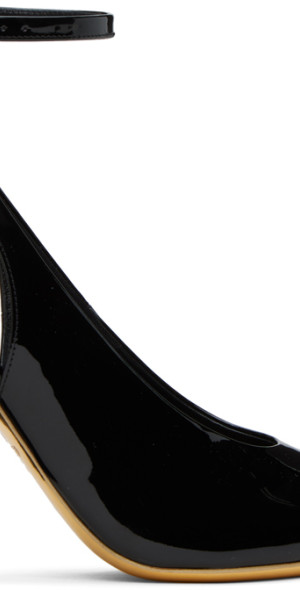 Valentino Garavani - Black One Stud Hyper Heels
