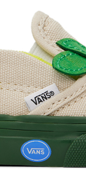 Vans - Baby Off-White Slip-On V Cado Sneakers