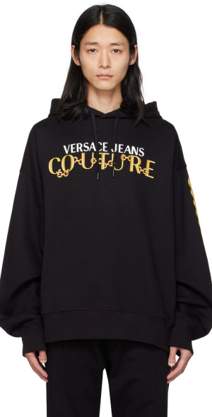 Versace Jeans Couture - Black Chain Hoodie Versace Jeans Couture - Black Chain Hoodie