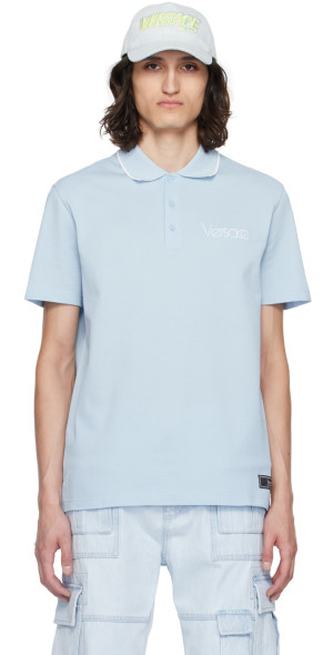 Versace - Blue 1978 Re-Edition Polo