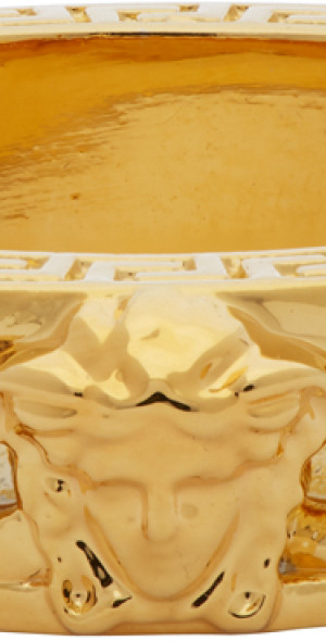 Versace - Gold Chain Band Ring