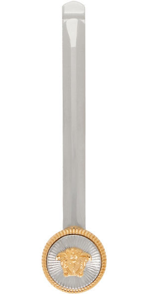 Versace - Silver Medusa Brooch