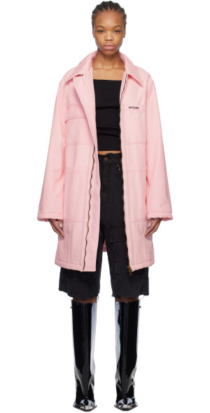 We11done - Pink Oversized Work Coat