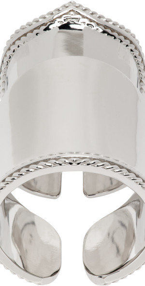 We11done - Silver Armour Joint Finger Ring