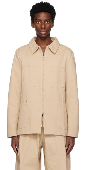 WYNN HAMLYN - Tan Worker Jacket