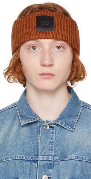 Y-3 - Orange Patch Headband