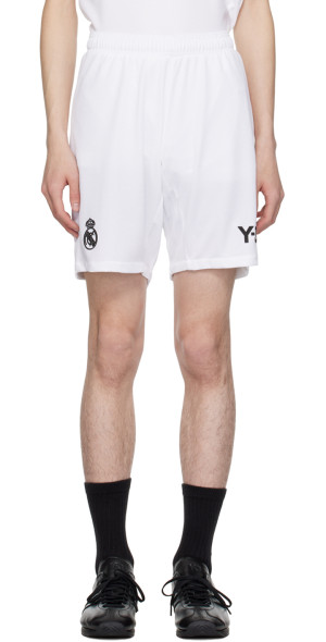 Y-3 - White Real Madrid Edition Pre-Match Shorts