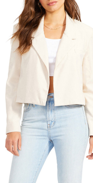 SteveMadden - BETTER HALF BLAZER IVORY