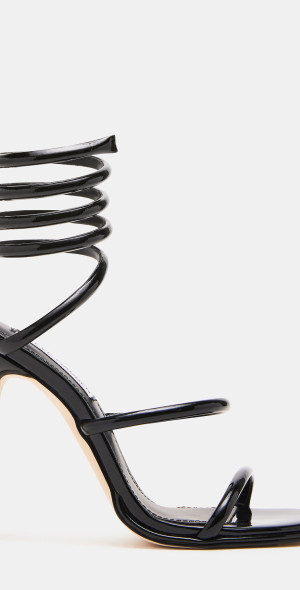 STEVEMADDEN - EXOTICA BLACK PATENT LEATHER