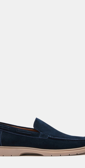 STEVEMADDEN - NEEKON NAVY SUEDE