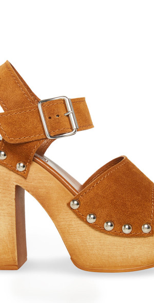 STEVEMADDEN - PAMMY CHESTNUT SUEDE