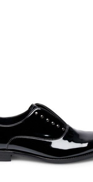 SteveMadden - POINTER BLACK LEATHER