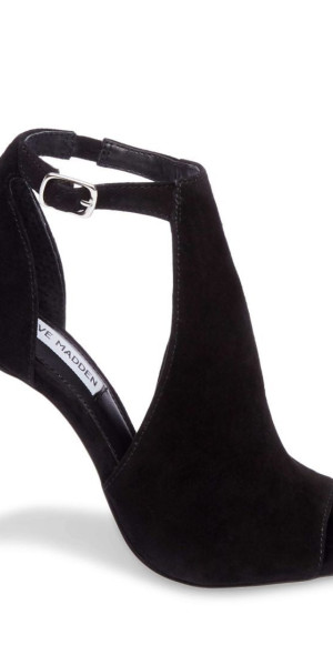 SteveMadden - SLOANE BLACK SUEDE