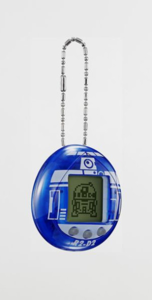 Bandai - Star Wars R2D2 Tamagotchi Keychain in Blue at Urban Outfitters