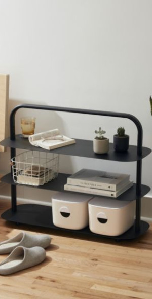Open Spaces - Entryway Storage Rack in Black at Urban Outfitters
