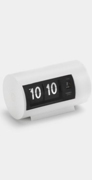 Twemco - AP-28 Analog Flip Clock in White at Urban Outfitters