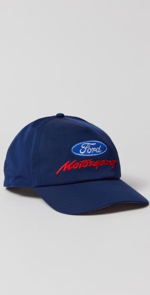 Urban Outfitters - Ford Motorsports Snapback Hat in Navy, Men's at