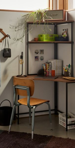 Urban Outfitters - Kirby Corner Tower Desk in Brown at